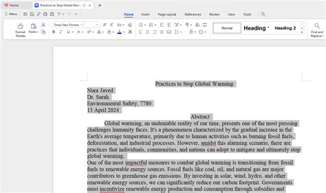 Essay Spacing Examples Word Xp Set Line And Paragraph Spacing