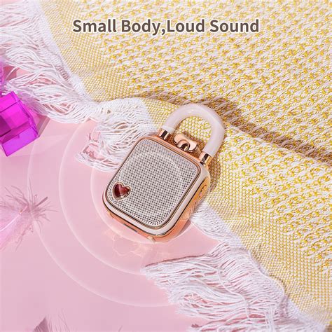 Divoom ® Love Lock Bluetooth Speaker Small Portable Music Box
