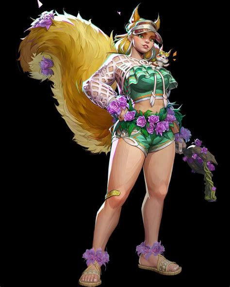 Quick Closet Cosplay Of The New Sunshine Squirrel Girl Skin 🥰 🔥cosplay By Serinideirl So Fast