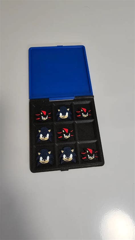 Tic Tac Toe Sonic Vs Shadow By Dymek34 Makerworld
