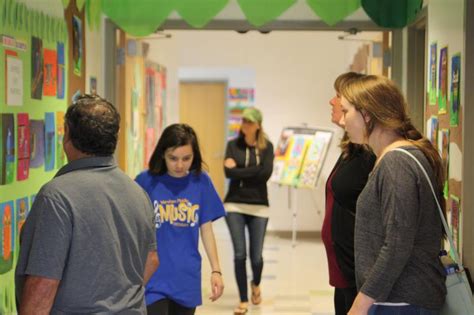 Wareham Middle School Students Decorate The Halls During Art Show Wareham