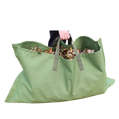144x124cm Garden Canvas Leaf Storage Bag Durable Y Grandado
