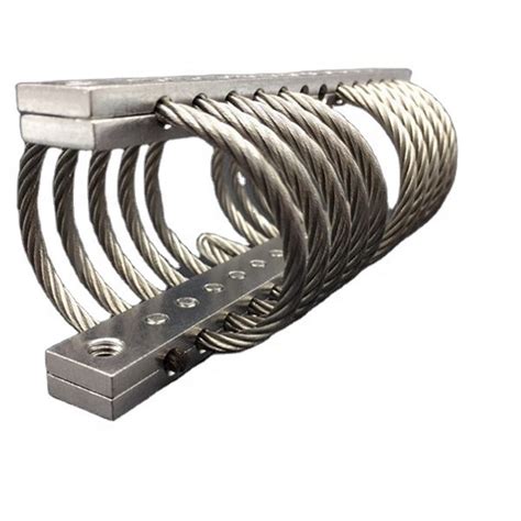 Wire Cable Vibration Isolator For Large Space Telescopes