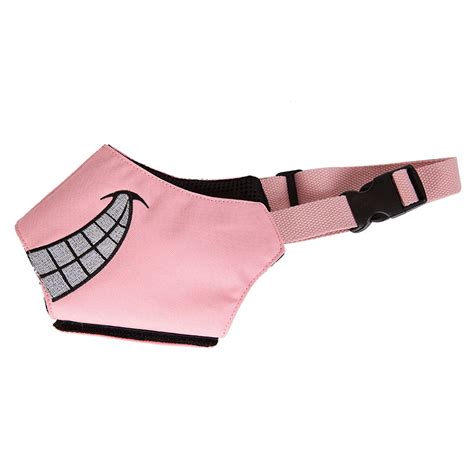 Yasu Dog Muzzle Embroidered Dog Muzzle Pet No Bark Dog Muzzle Cartoon