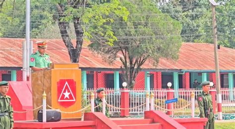 Tachileik တာချီလိတ်မြို့တွင် ပြည်သူ့စစ်ဌာနေတပ်ဖွဲ့ဝင် ၁၀၀ဦးကို မ