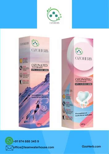 Ozonated Herbal Toothpaste Packaging Size 100gm At Best Price In Kolkata