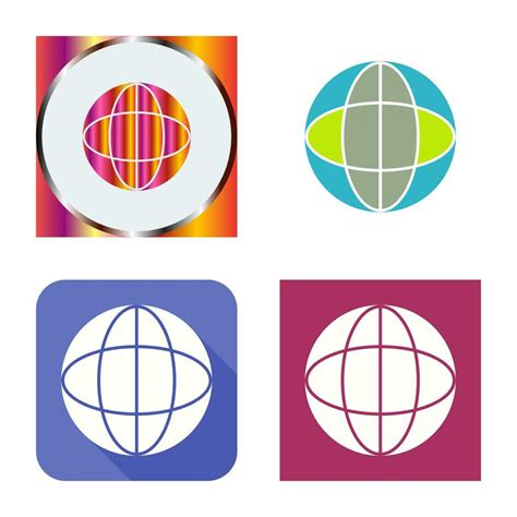 Unique Globe Vector Icon 34154104 Vector Art At Vecteezy