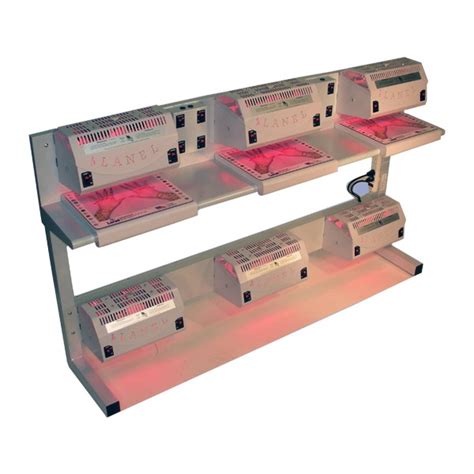 Lanel Deluxe Nail Drying Table 3x3 Salon Spa Nail