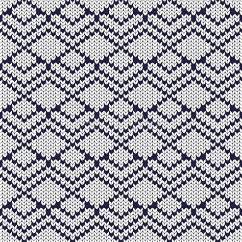 Knit Texture Seamless Pattern Background Vector Illustration Stock Vector Illustration Of