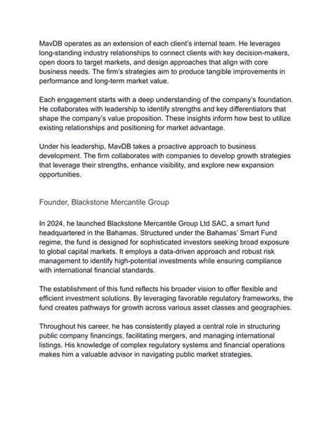 Josh Bartch Pioneers Innovative Smart Fund Structures For Global Investorspdf