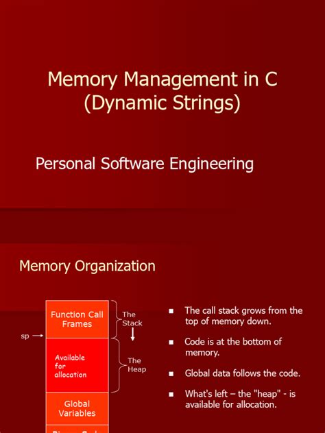 06 C Memory Alloc Strings Pdf