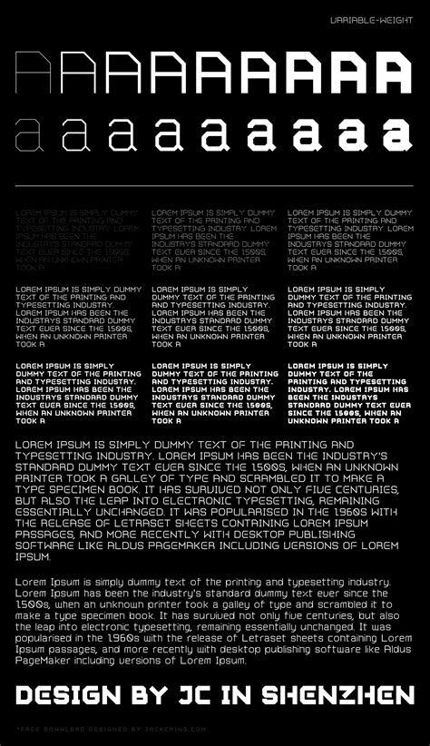 Jc Cypetypefree Font On Behance