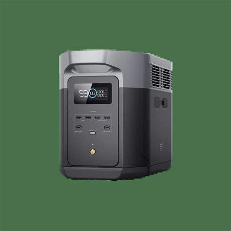 Ecoflow Delta 2 Max Black E2000 Portable Power Station Siamecoflow