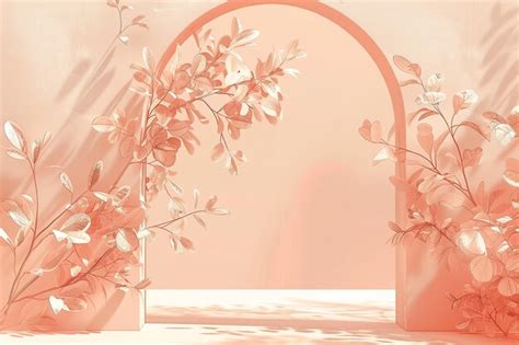 Premium Photo Captivating Backdrop Illustration For Subject Photography