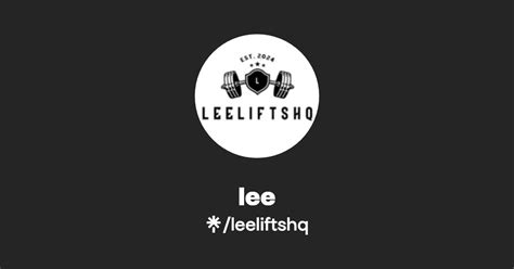 Lee Instagram Tiktok Linktree