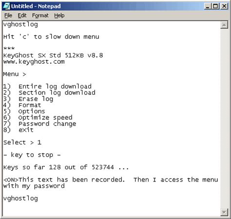 Key Logger Tools And Hardware Key Loggers For PC KeyGhost SX Spyware Scanners Cannot Detect