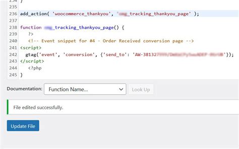 WooCommerce How To Add Google Conversion Tag Code To Thank You Page NST Web Creation