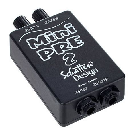 Schatten Design Mini Pre 2 Acoustic Preamp United Arab Emirates