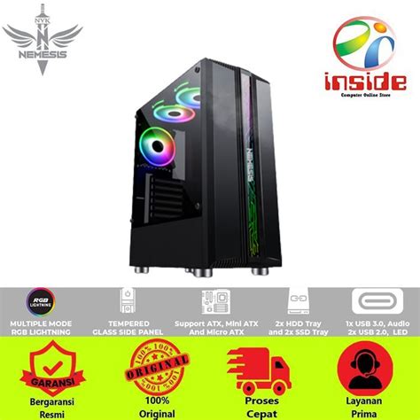 Jual Nyk Nemesis Casing Gaming T30 Shadow Shopee Indonesia