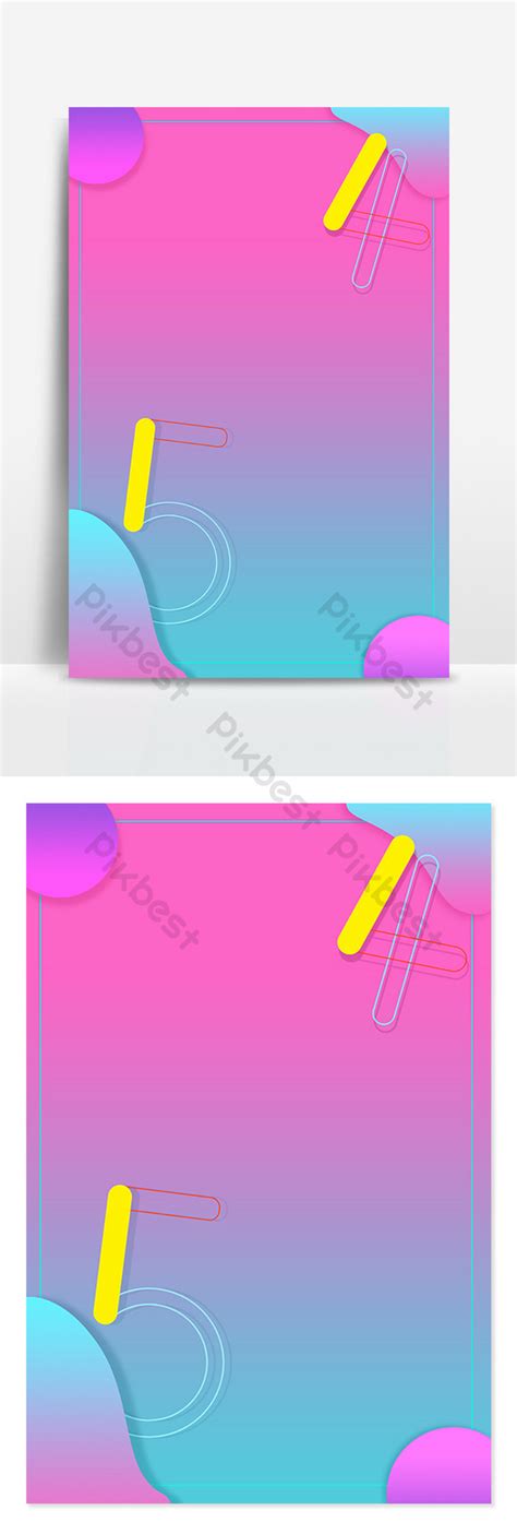 Gradient Youth Five Four Poster Background Design Backgrounds Psd