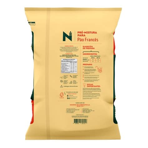 PrÉ Mistura Para PÃo FrancÊs Nordeste 25kg