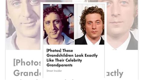 Fact Check Jeremy Allen White And Gene Wilder Are Related