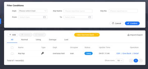 Vanma Control System Electronic Lock System Key Access Control