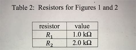 Solved Voltage Divider Exercise Calculate V V2 And I In