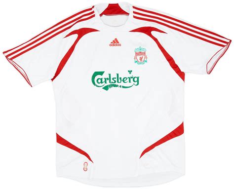 2007 08 Liverpool Away Shirt 4 10 Xl