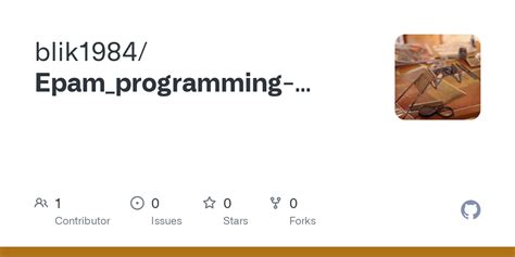 Github Blik1984epamprogramming With Classes