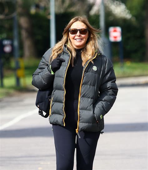 Carol Vorderman Arrives At Saturday Morning Radio Show In Cardiff 0321