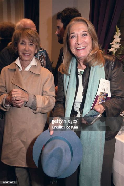 Christine De Panafieu And Gallerist Mijo Roussel From 24 Beaubourg