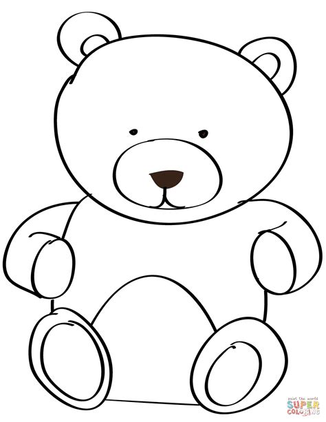 21 Creative Photo Of Teddy Bear Coloring Pages