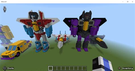 Transformers Earthspark Skywarp Rminecraftbuilds