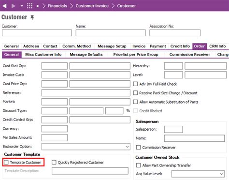 how to use customer templates ifs community
