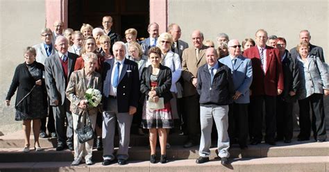 Nousseviller Saint Nabor Bernard Et Anne Marie Brucker 50 Ans De Bonheur