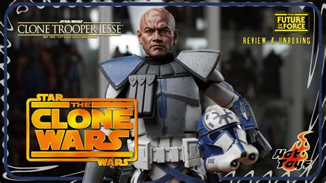 Hot Toys Review Clone Trooper Jesse Star Wars The Clone Wars Future Of The Force