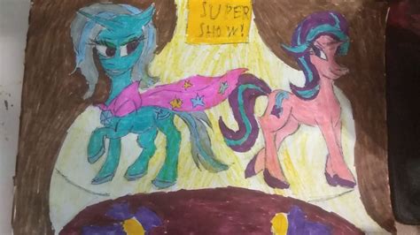 Trixie Lulamoon And Starlight Glimmer Test By Sainnetriddler On Deviantart