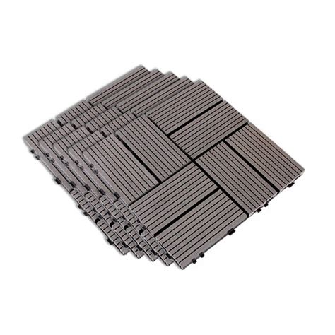 Composite Deck Flooring Tiles Interlocking Patio Flooring Tiles With Fire Resistant Clearhalo