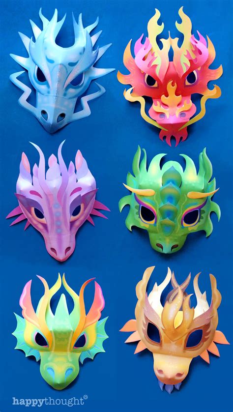 Make A Dragon Mask Chinese Dragon Diy Dragon Mask Craft Dragon