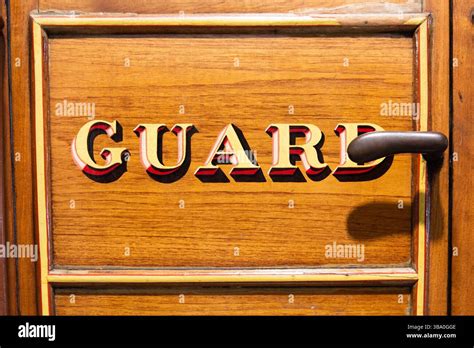 Detail Of Guards Door East Coast Joint Stock 3rd Class Railway Carriage 1898 Locomotion