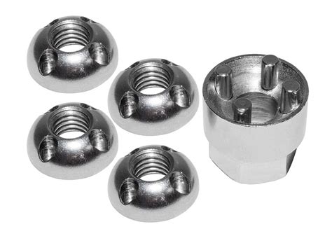 Og Secure Anti Theft Security Nut Set M8 Da7331 304 Stainless
