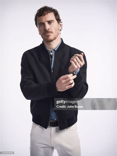 Actor Michael Fassbender Is Photographed For 20th Century Fox On