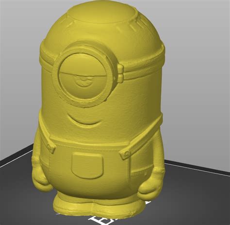 Stl File Despicable Me Minion Stuart・3d Printable Design To Download・cults