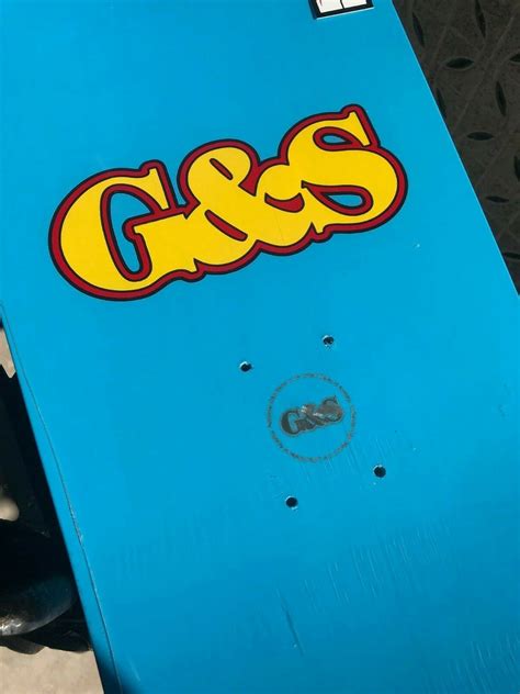 Hosoi Gonz Billy Ruff Chalice Reissue Blue Nos Skateboard Deck Neil