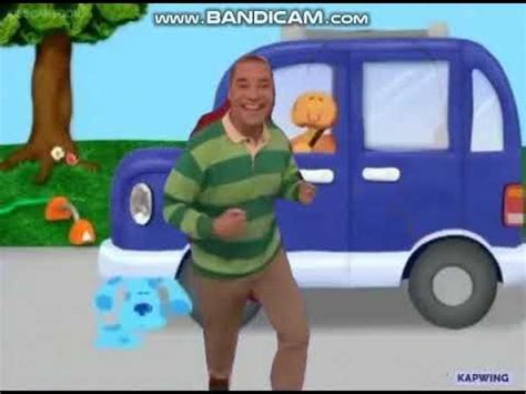 Blues Clues Uk Theme Blues Big Car Trip Youtube