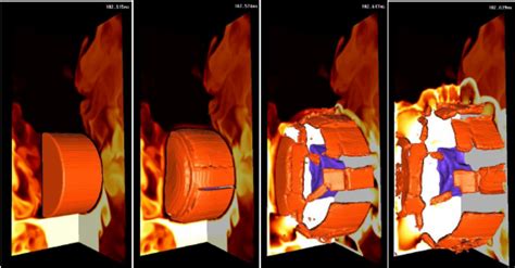 Simulation Of Exploding Cylinder Download Scientific Diagram