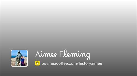 Aimee Fleming Is Writing Fiction And Nonfiction About Early Modern History Buymeacoffee