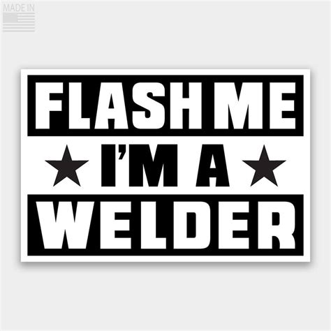 Welding Decals Stickers