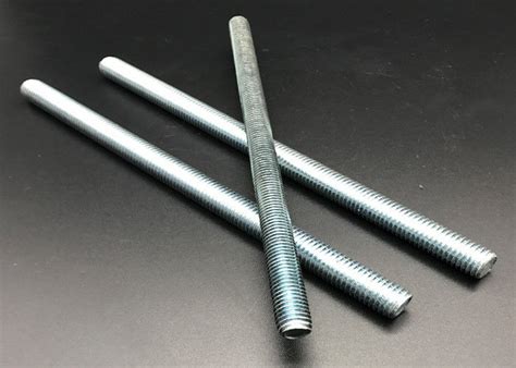 Zinc Plated Custom Size M6 M8 M10 All Thread Threaded Rods
